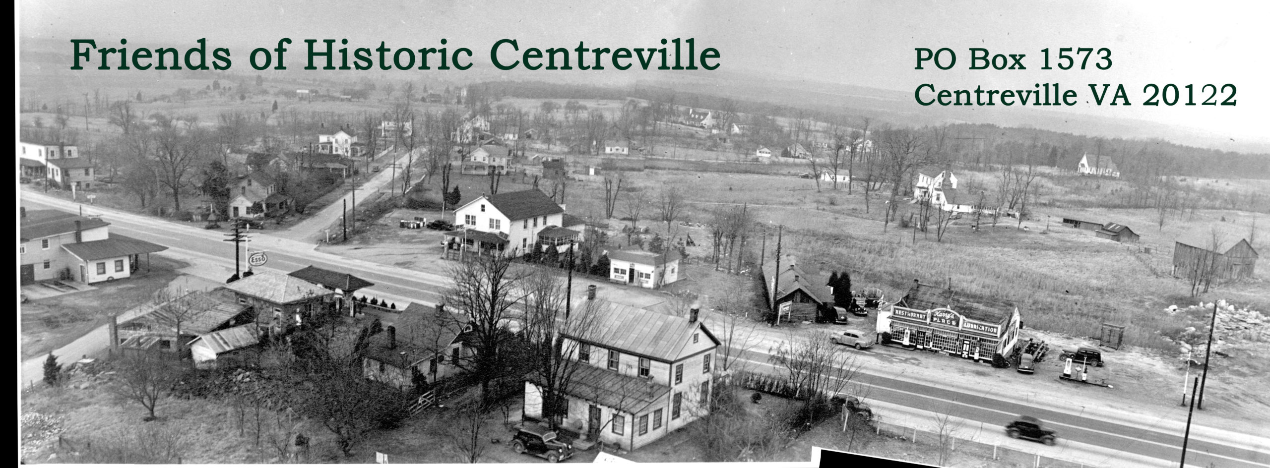Centreville, Virginia circa 1940 | Friends of Historic Centreville
